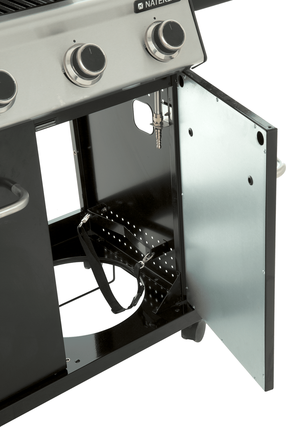 BARBECUE A GAS KENTON NATERIAL 4 BRUCIATORI - Bricocenter