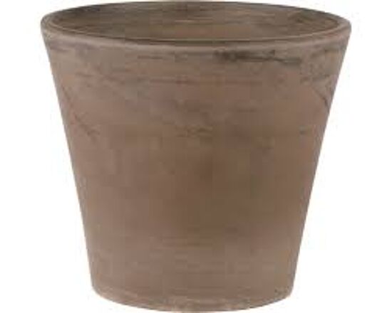 vaso in terracotta diametro 26xh23 cm rio basalt - bricocenter