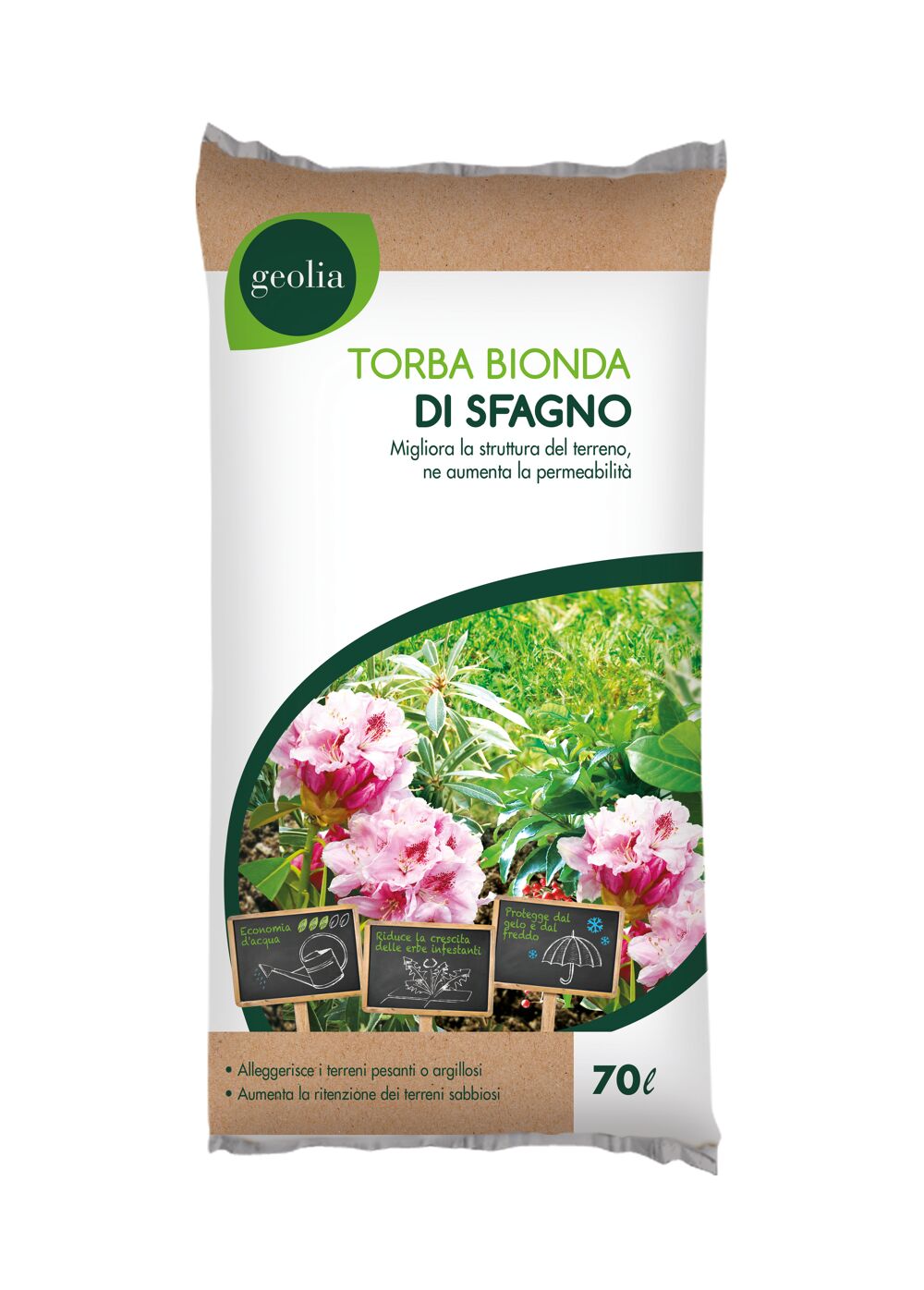 TORBA BIONDA 70 LT GEOLIA - Bricocenter