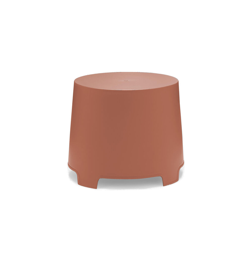 tavolino lem terracotta 38x46x40 cm impilabile in polipropilene ...